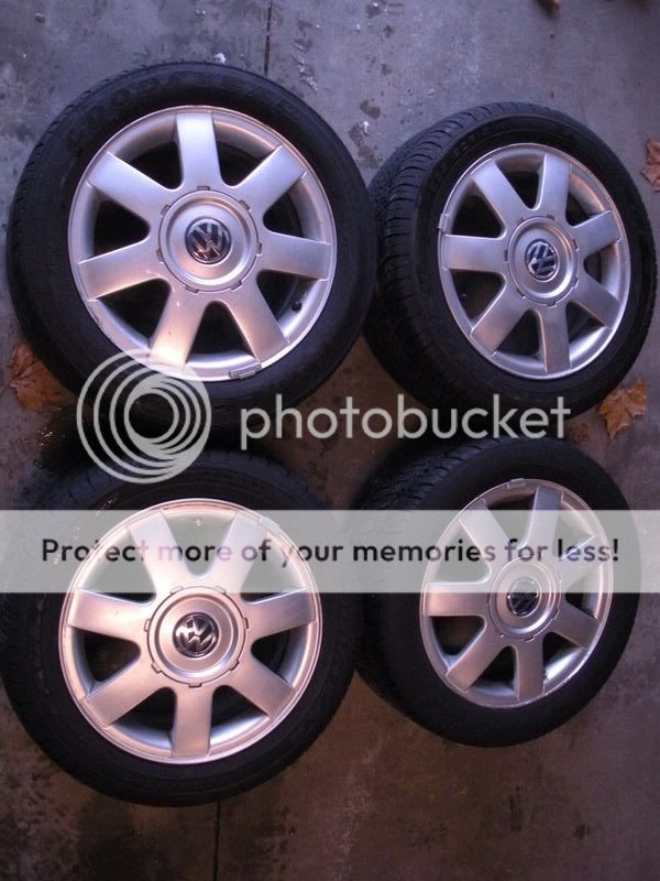 15" VW GTI VR6 Driver Edition Wheels Tires Rims - $270 | VW Vortex ...