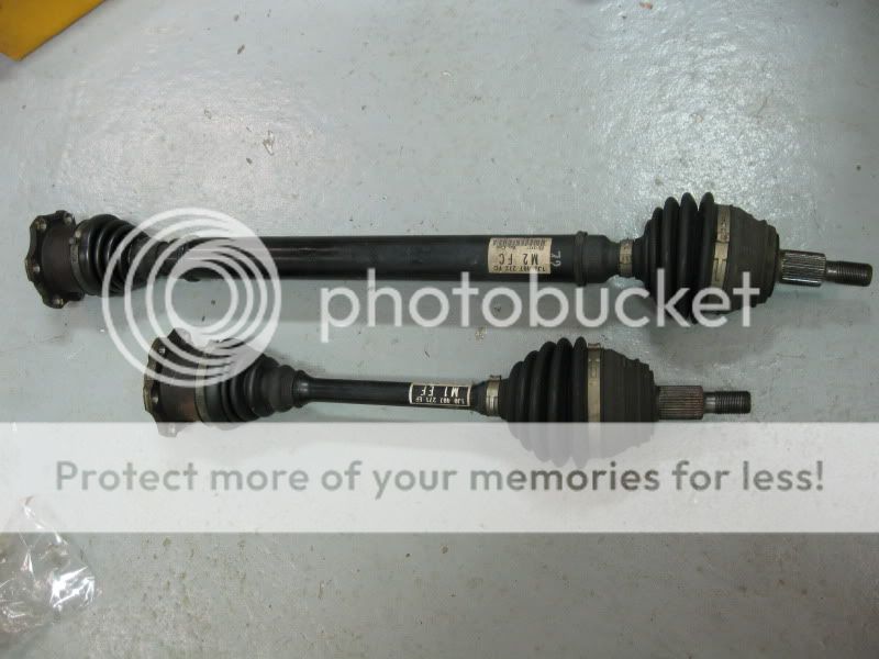 FS: CV Axles from Jetta automatic | TDIClub Forums
