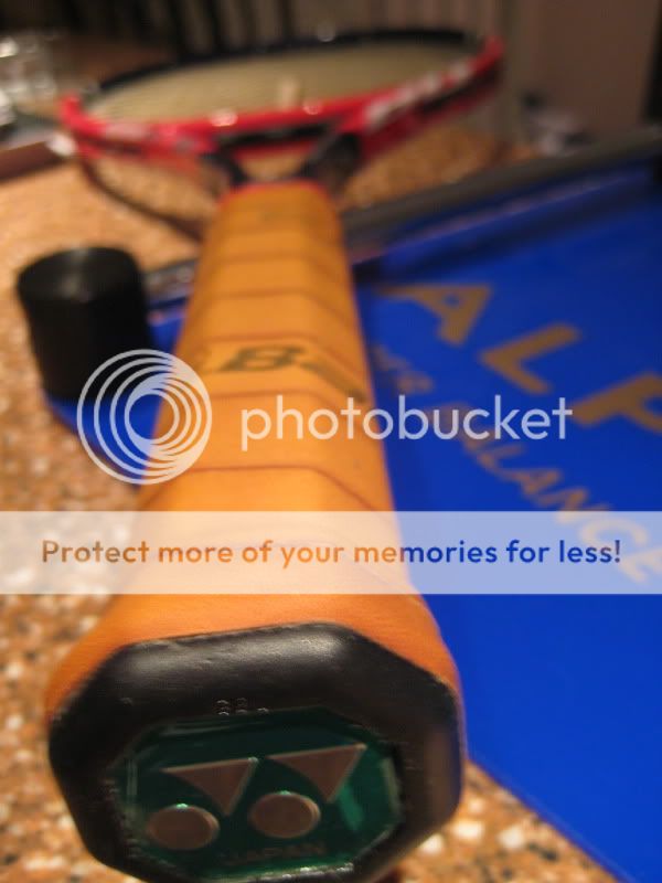 More flare...Wilson butt cap on a Yonex?? | Talk Tennis