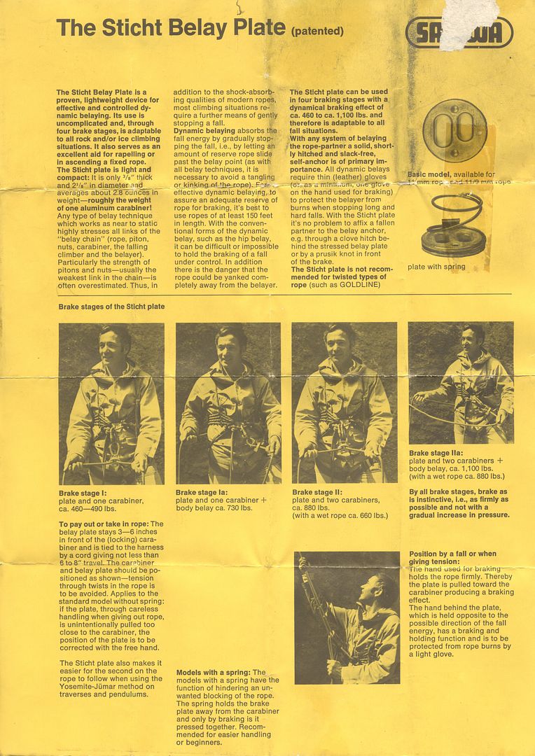 The Origin and History of Belay Devices :: SuperTopo Rock Climbing ...