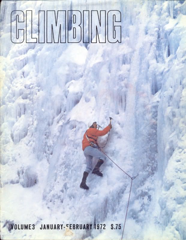 Classic Ice Primer- Chouinard Catalog 1968 :: SuperTopo Rock Climbing ...