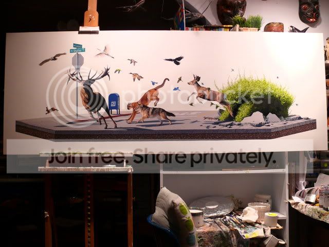 Josh Keyes: here_we_create — LiveJournal