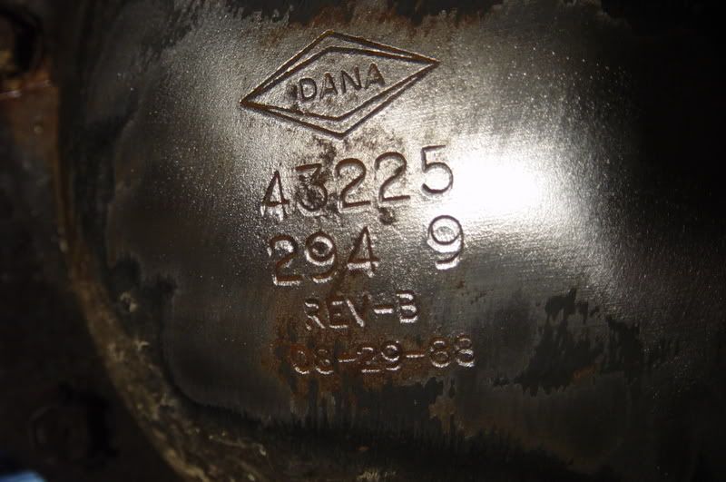 Dana 35C not by Dana | Jeep Enthusiast Forums